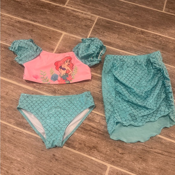 Disney | Swim | Disney Princess Ariel The Little Mermaid Swimsuit ...